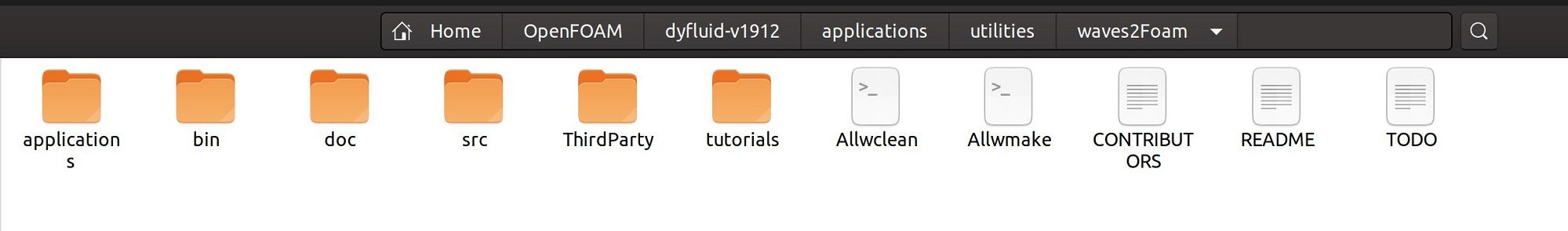 OpenFOAM第三方造波包waves2Foam安装