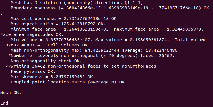 ICEM画的网格转到OpenFOAM，checkMesh非正交网格数量较多